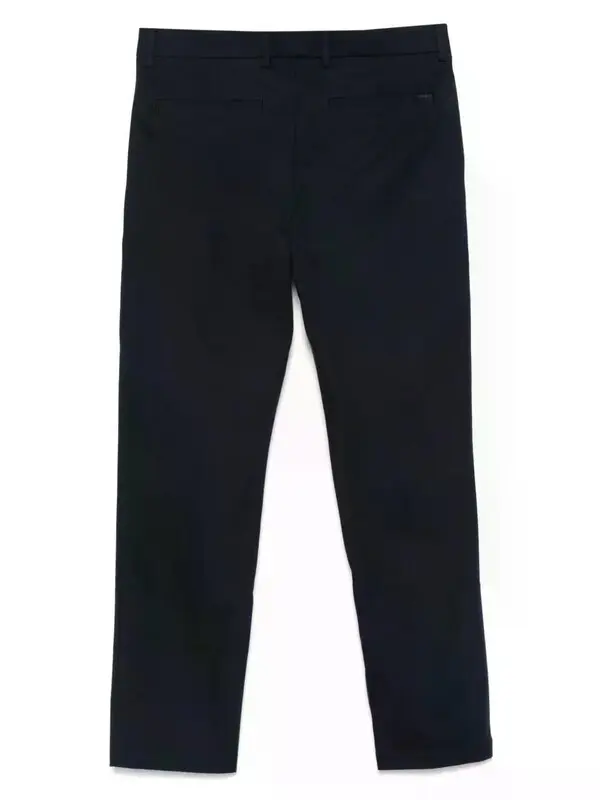 BOSS Cotton-blend Straight-leg Trousers
