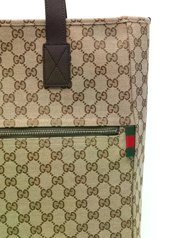Gucci Large Gg Tote Bag - Neutrals