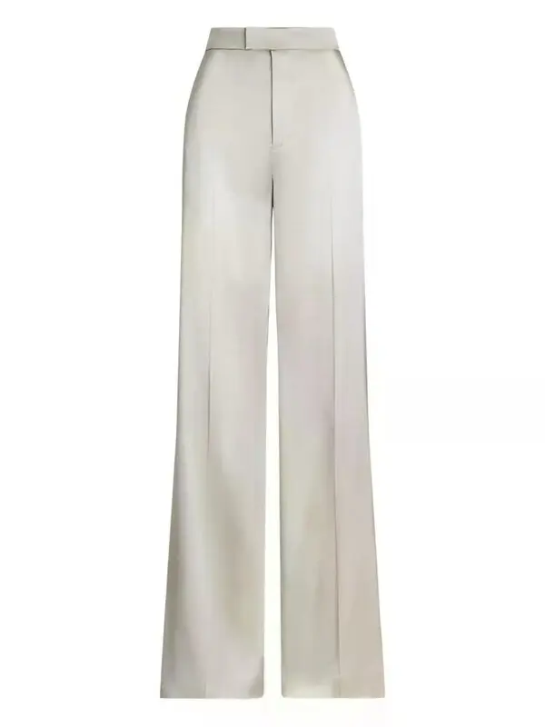 Ralph Lauren Satin Tailored Trousers - Neutrals