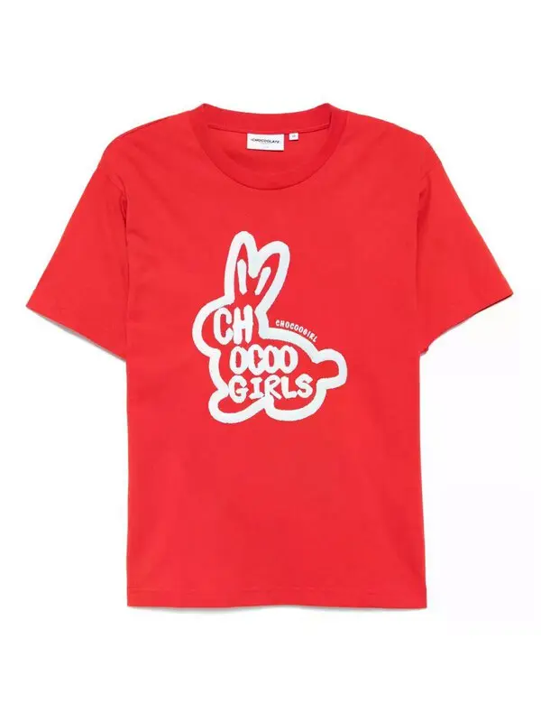 CHOCOOLATE Graphic-print T-shirt - Red