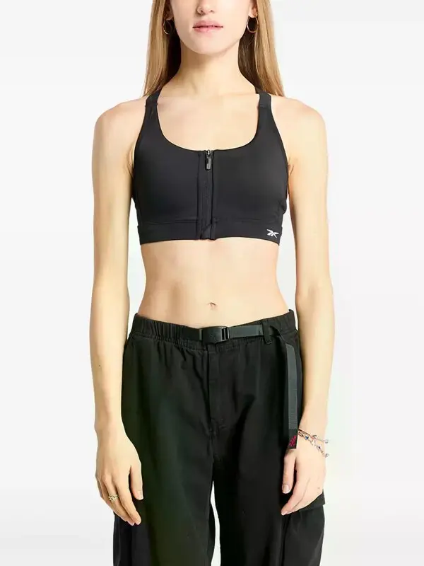 REEBOK Zip-front Sports Bra