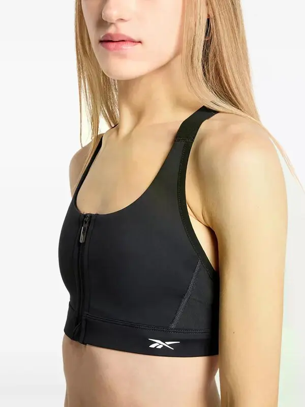 REEBOK Zip-front Sports Bra