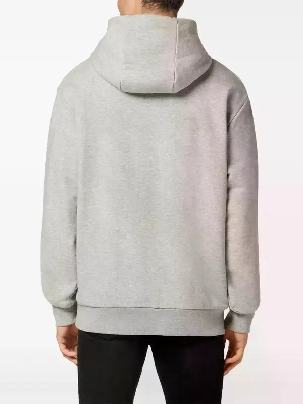 Philipp Plein Appliqué Hooded Sweatshirt