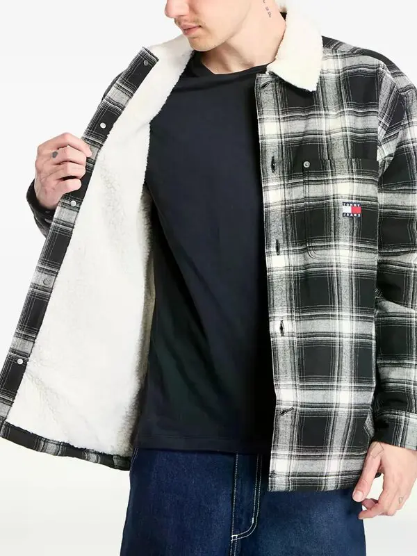Tommy Hilfiger Checkered Shirt Jacket