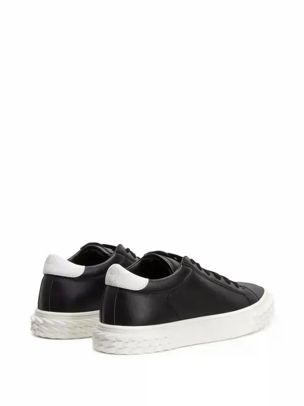 GIUSEPPE ZANOTTI Two-tone Lace-up Sneakers