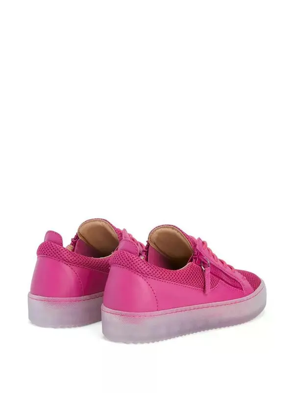 GIUSEPPE ZANOTTI Gail Lace-up Sneakers - Pink