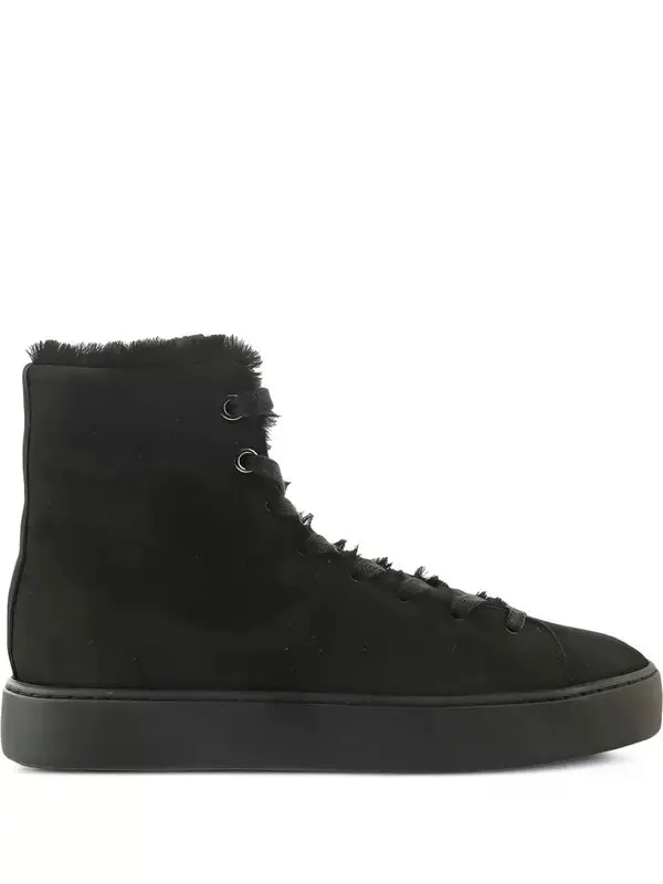HOGL Teddy Shearling-trimmed Lace-up Boots