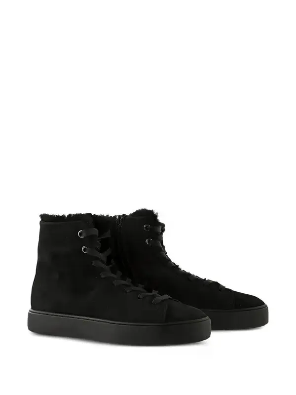 HOGL Teddy Shearling-trimmed Lace-up Boots