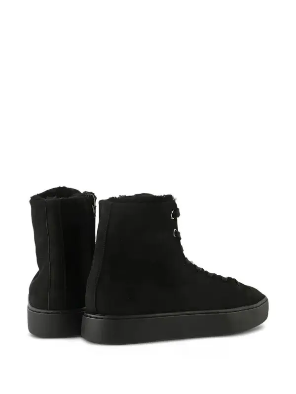 HOGL Teddy Shearling-trimmed Lace-up Boots