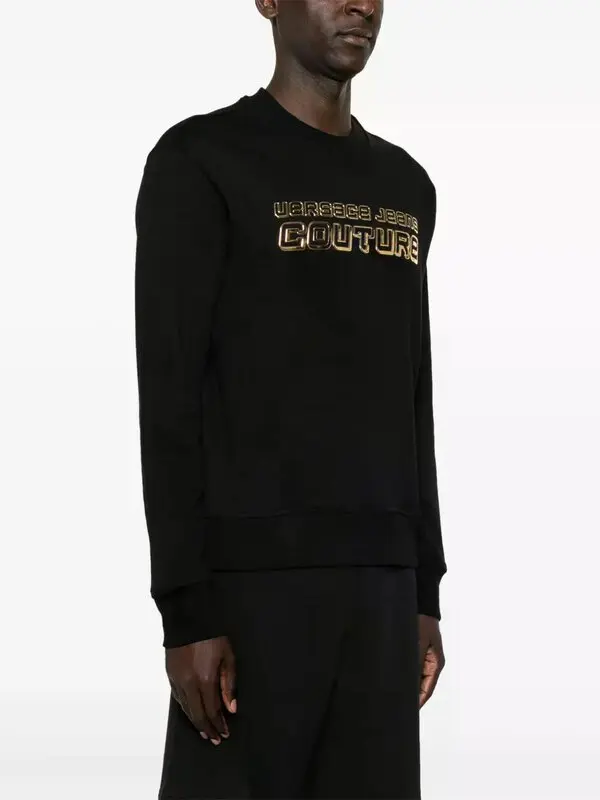 Versace Rubberised Logo Sweatshirt