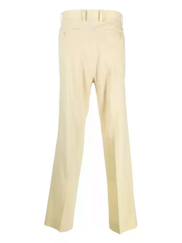 Auralee Hard Twist Viyella Wool Trousers