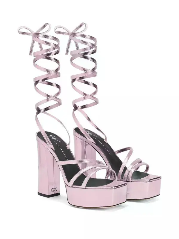 GIUSEPPE ZANOTTI 120mm Flavienne Platform Sandals