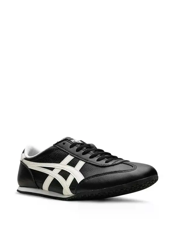 Onitsuka Tiger Machu Racer Ivory Sneakers - Black