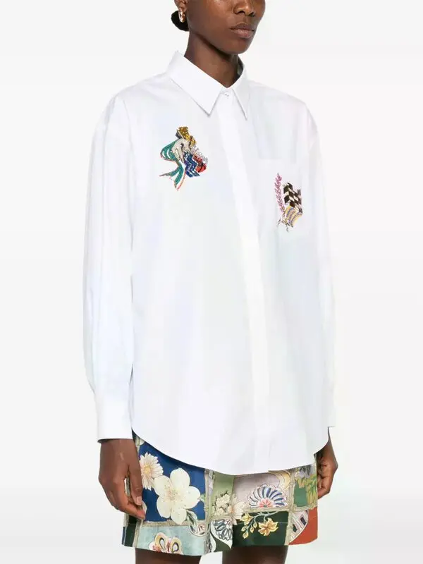 ALEMAIS Cotton Button-down Shirt
