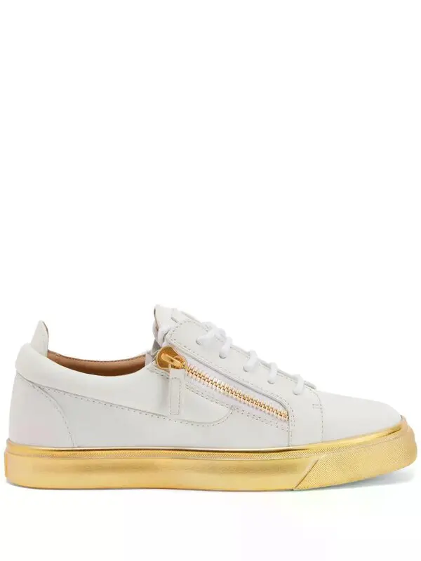 GIUSEPPE ZANOTTI Gail Leather Sneakers - White