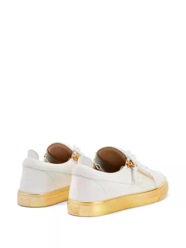 GIUSEPPE ZANOTTI Gail Leather Sneakers - White