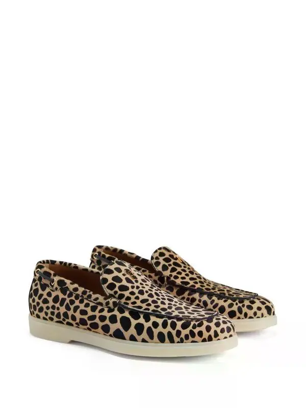 GIUSEPPE ZANOTTI Maui Leopard-print Loafers