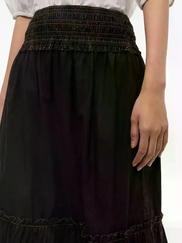 GANNI Panelled A-line Skirt