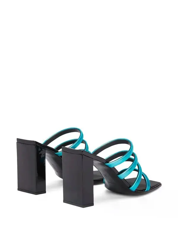 GIUSEPPE ZANOTTI 85mm Shangai Mules - Blue