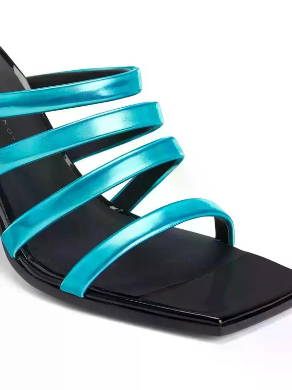GIUSEPPE ZANOTTI 85mm Shangai Mules - Blue