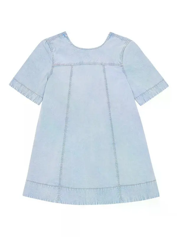 GANNI Denim Mini Dress - Blue