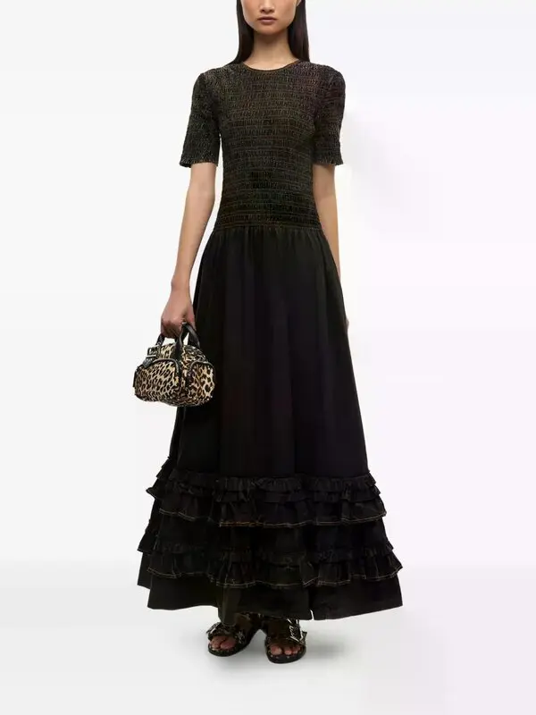 GANNI Jersey Maxi Dress