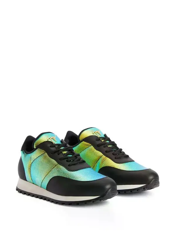 GIUSEPPE ZANOTTI Jimi Running Sneakers - Green