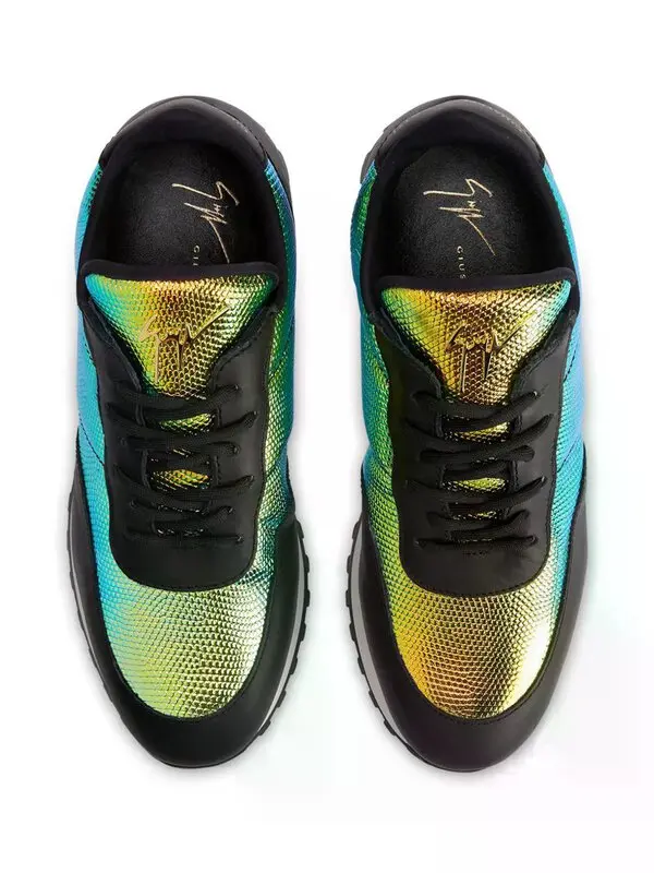 GIUSEPPE ZANOTTI Jimi Running Sneakers - Green