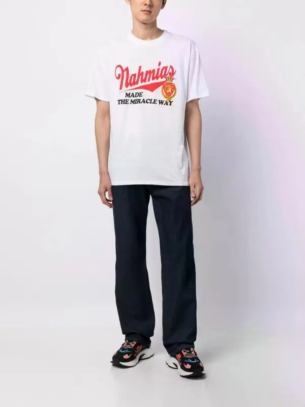 NAHMIAS Logo-print Cotton T-shirt