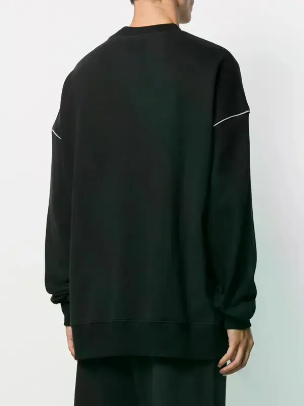 We11Done Logo Print Sweatshirt