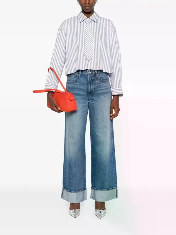 SLVRLAKE Selena Straight Leg Jeans