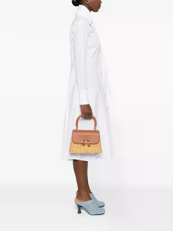 SELF-PORTRAIT Mini Bow Tote Bag