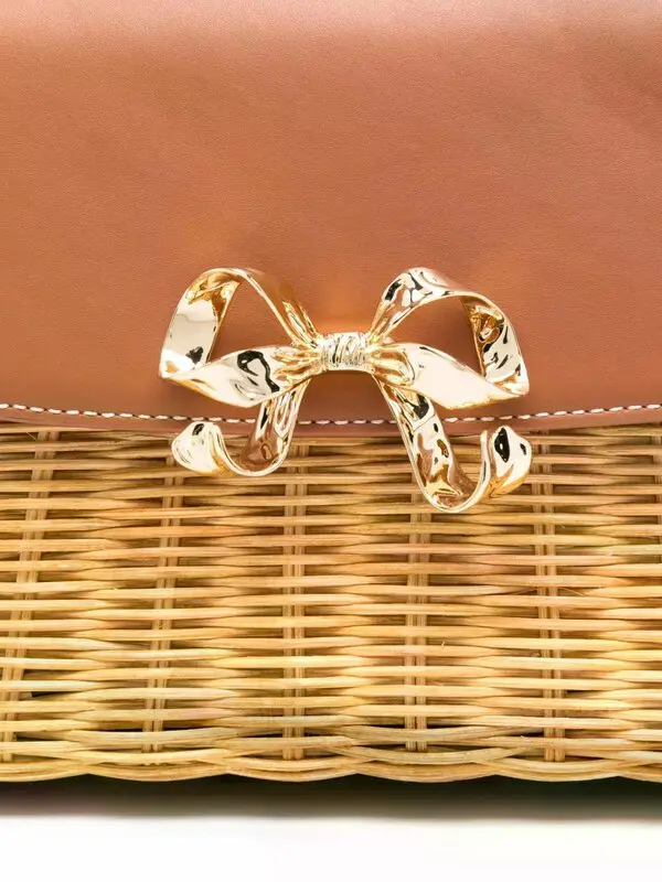 SELF-PORTRAIT Mini Bow Tote Bag