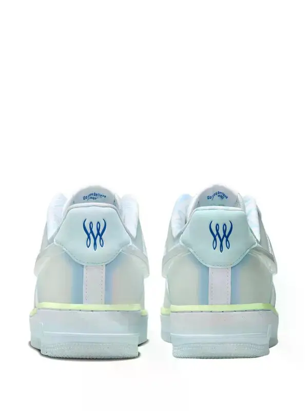 Nike X Serena Williams Air Force 1 Low 'psychic Blue' Sneakers - White