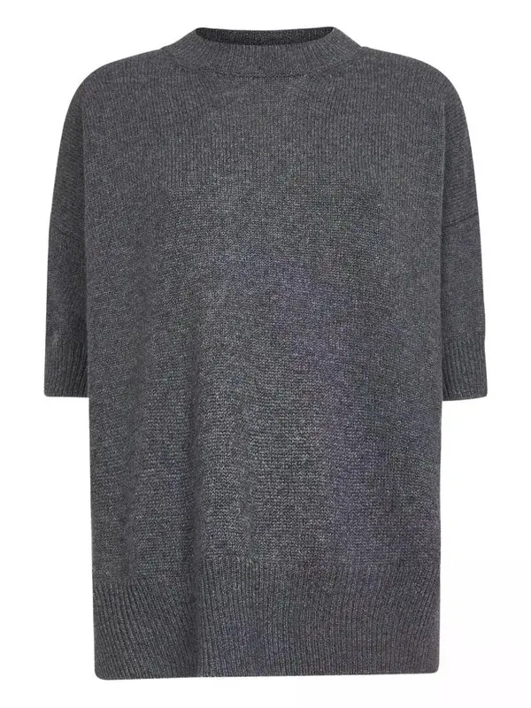 JIL SANDER Cashmere Short Sleeve T-shirt