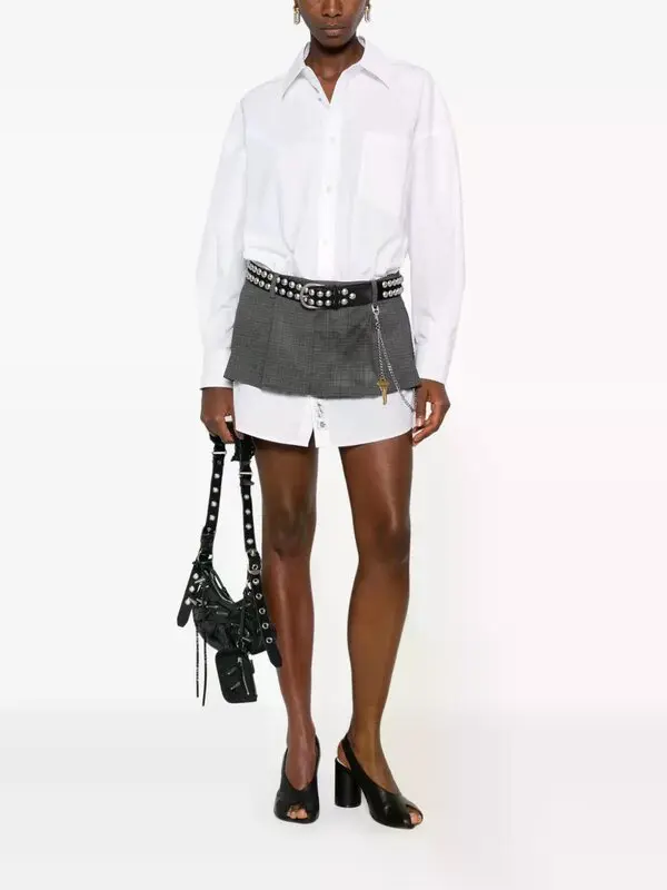 Alexander Wang Long Sleeve Shirt Dress