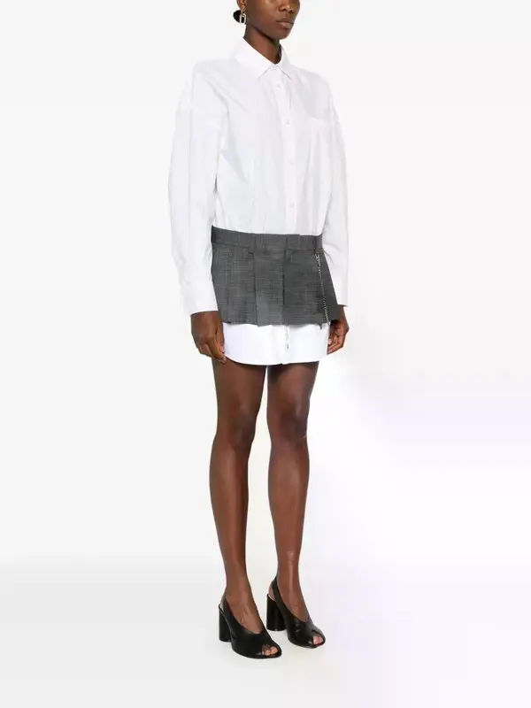 Alexander Wang Long Sleeve Shirt Dress