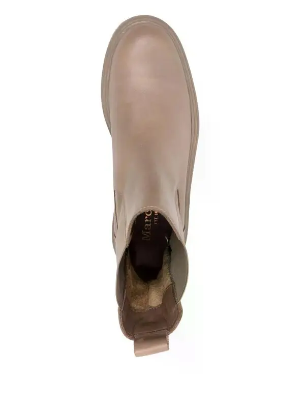 Marc O'polo Leather Chelsea Boots - Neutrals