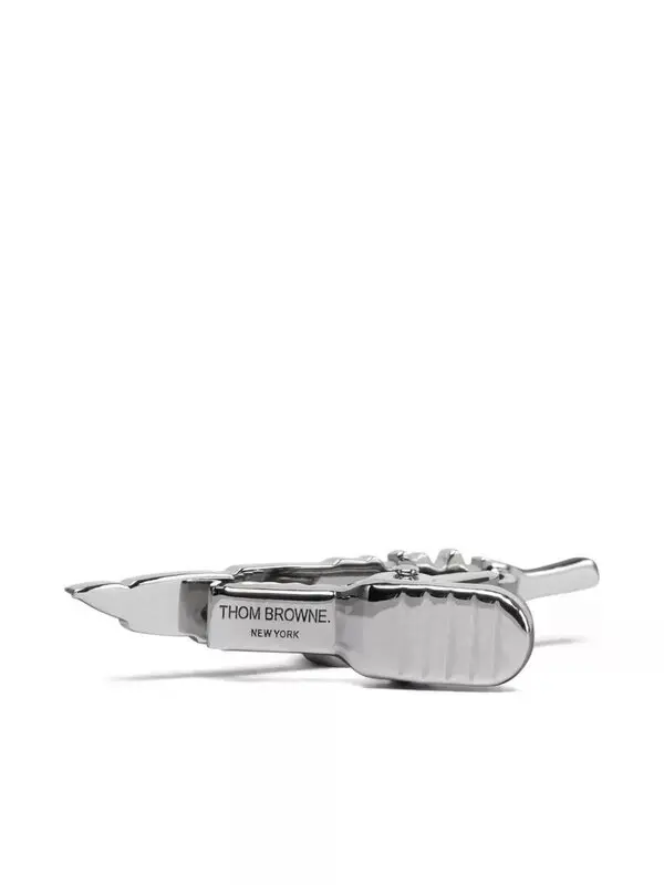 Thom Browne Feather-motif Brooch