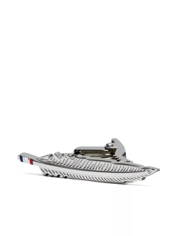 Thom Browne Feather-motif Brooch