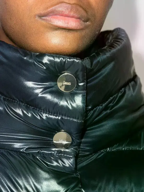 Herno Ultralight Quilted Coat - Blue
