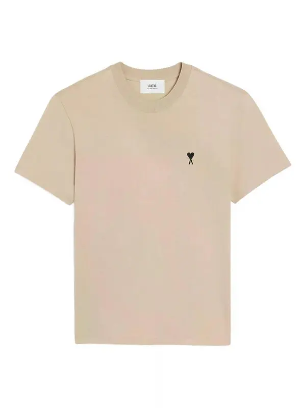 AMI Paris De Coeur T-shirt - Neutrals