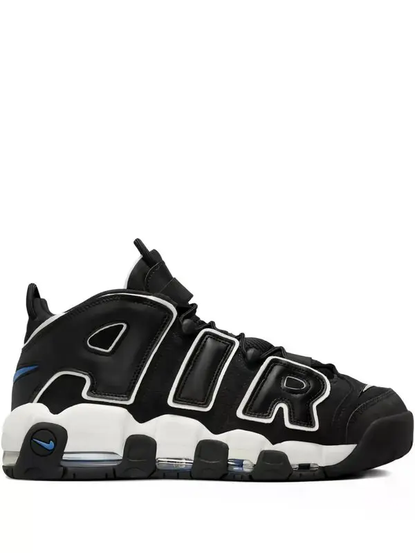 Nike More Uptempo 96 "star Blue" Sneakers - Black