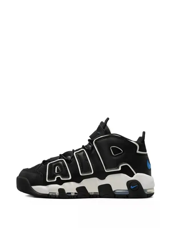 Nike More Uptempo 96 "star Blue" Sneakers - Black