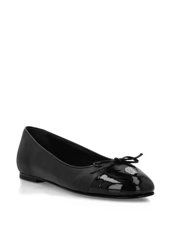 Philipp Plein Skull Ballet Flats