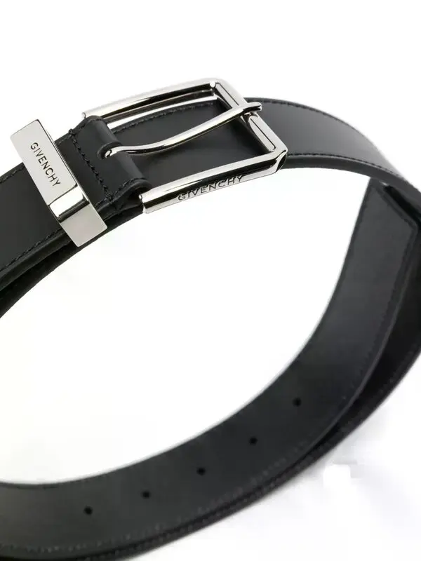 Givenchy Gentleman Leather Belt - Black