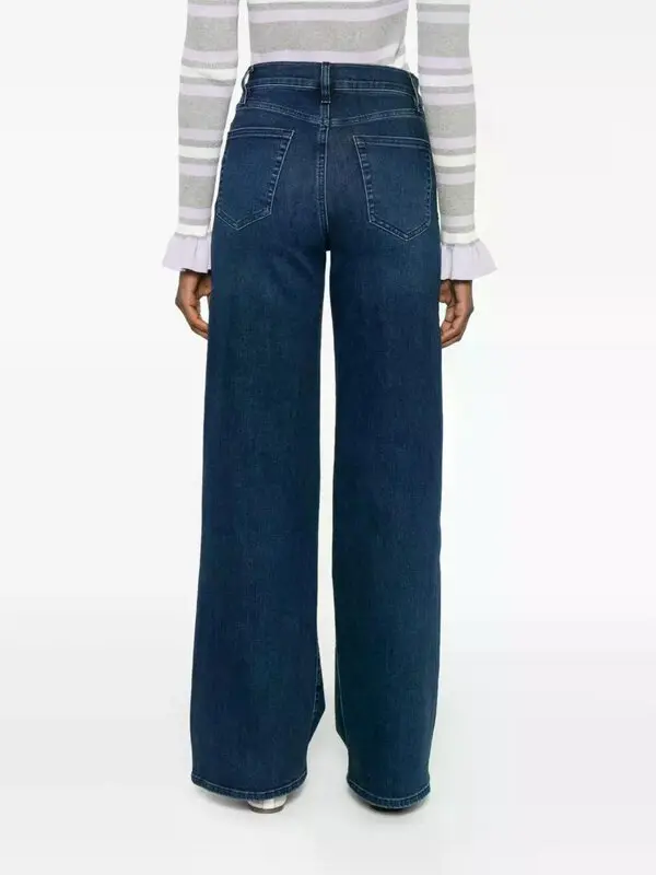 FRAME Straight-leg Jeans - Blue