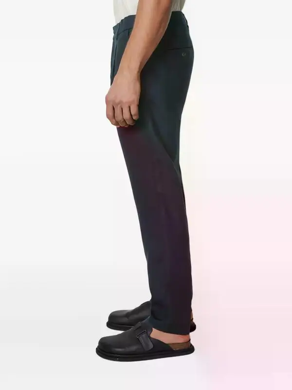 Marc O'polo Pleated Tapered Trousers - Blue