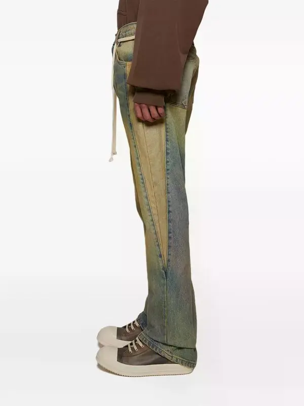 RRR123 Distressed Drawstring Jeans
