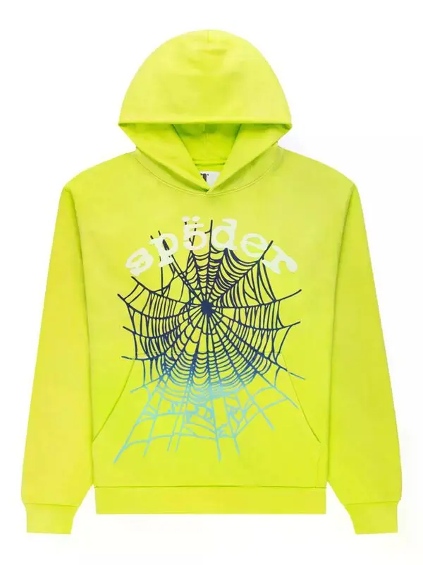 SP5DER Web Print Hoodie - Green